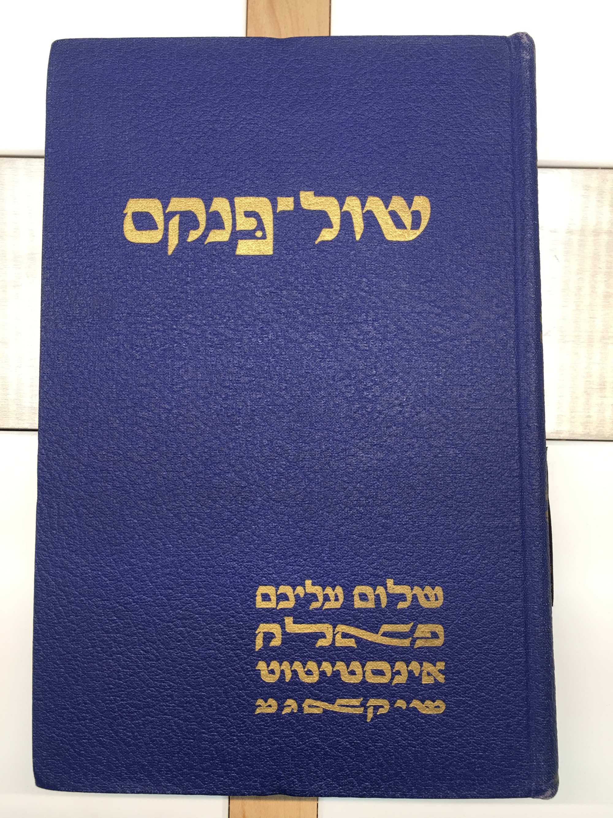 Shul-Pinkes of the Sholem Aleichem Folk Institute – The Pinkas Project